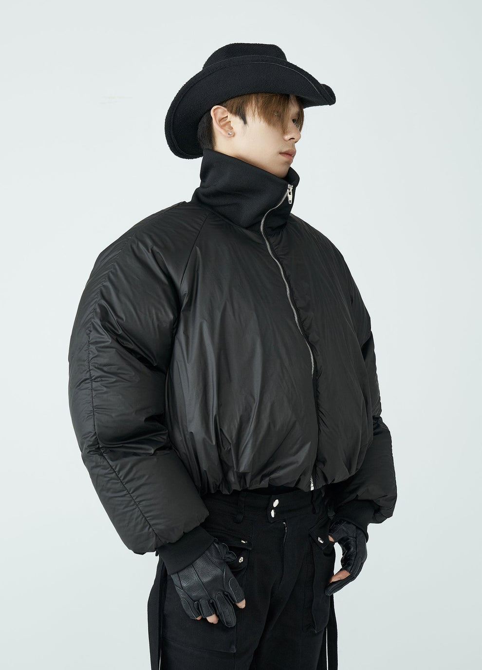 Chic Curve Puffer Jacket – YUTUKU